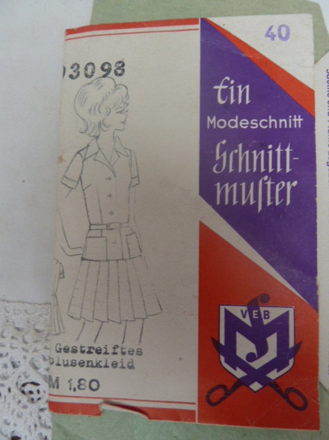 DDR Sewing Pattern, 60s, Dress - Etsy