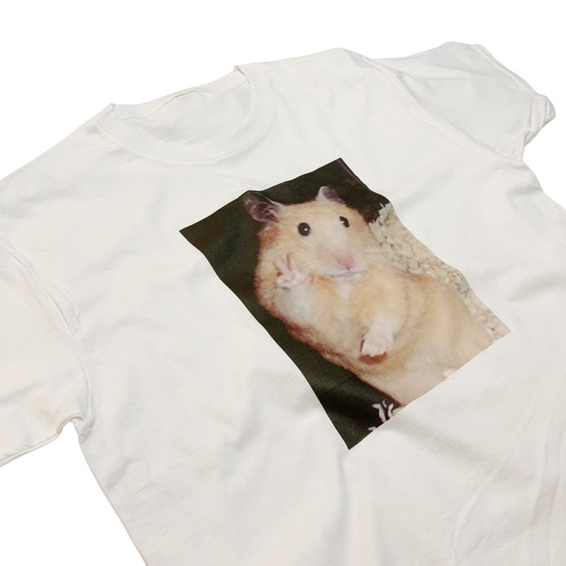 Funny Hamster Peace Sign T-shirt - Cute Pet Lover Meme Top - Etsy