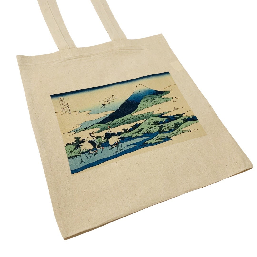 Hokusai Mount Fuji Tote Bag, Umezawa Japanese Art - Etsy