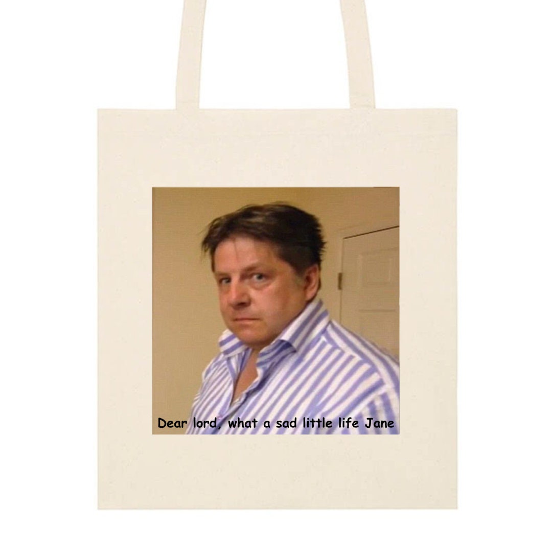 What a Sad Little Life Jane Tote Bag Come Dine With Me Dear Lord - Etsy