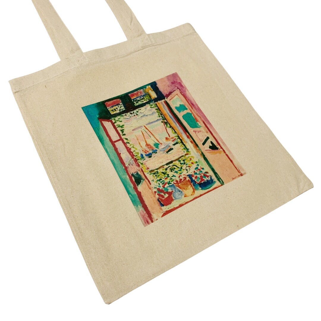 Henri Matisse the Open Window Tote Bag Famous Vintage Art Bag Colourful ...