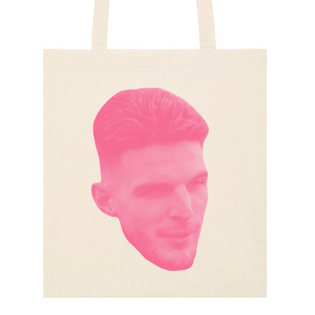 Declan Rice Euro 2024 Pink Portrait Tote Bag - Etsy