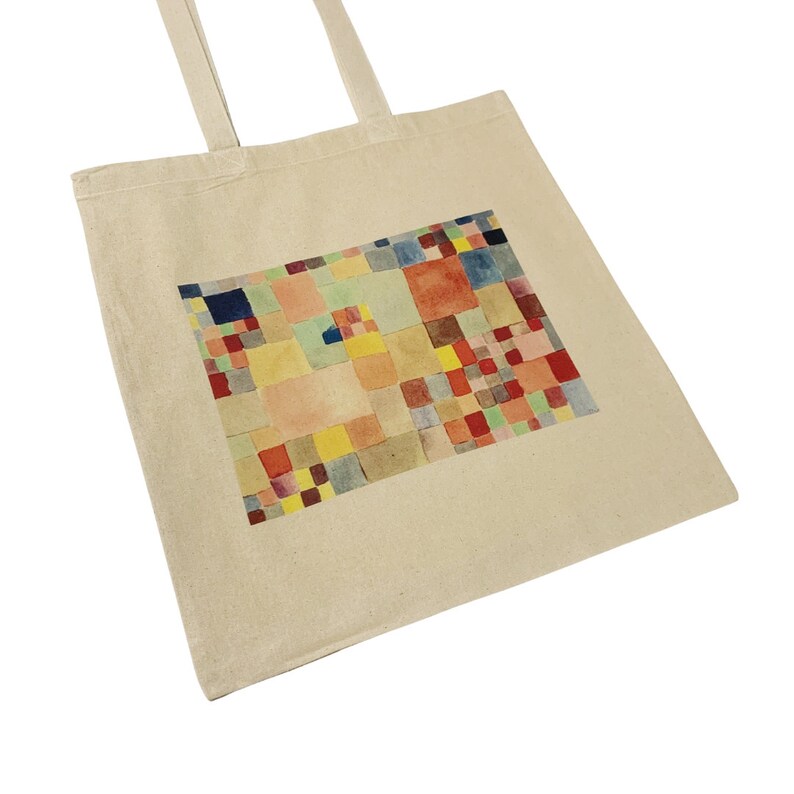 Paul Klee Tote Bag Abstract Art Flora on Sand Famous Vintage - Etsy UK