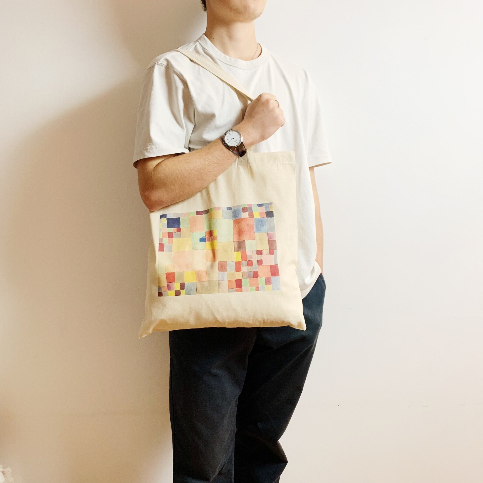 Paul Klee Tote Bag Abstract Art Flora on Sand Famous Vintage - Etsy UK