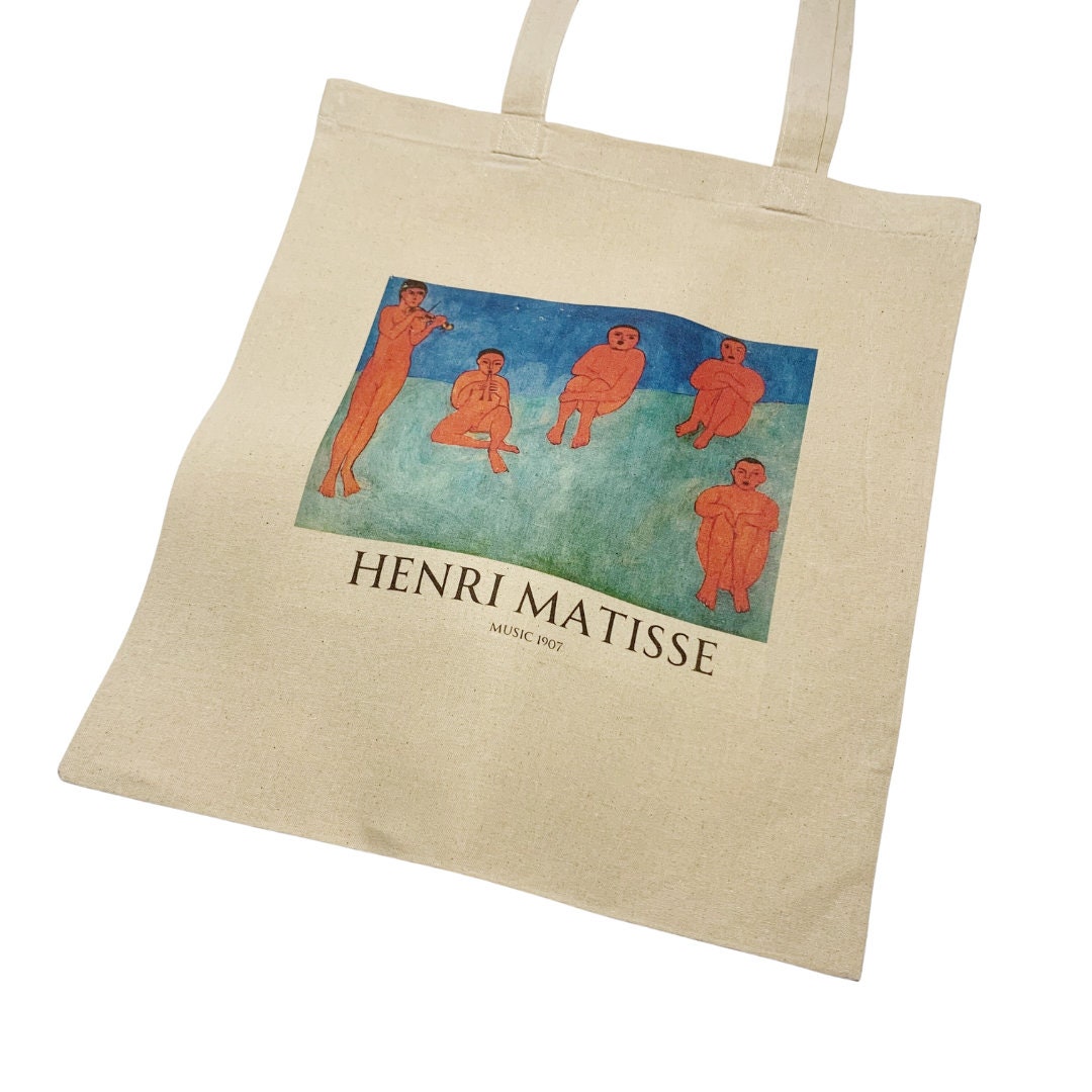 Henri Matisse Music (1907) Abstract Art Tote Bag With Title - Etsy