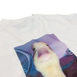 Duck Stare Funny Meme T-shirt Staring Into Your Soul Iconic Meme Top - Etsy