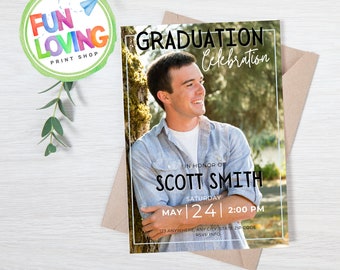 UGA Graduation Announcement, Graduation Party, Graduation Invitation ...
