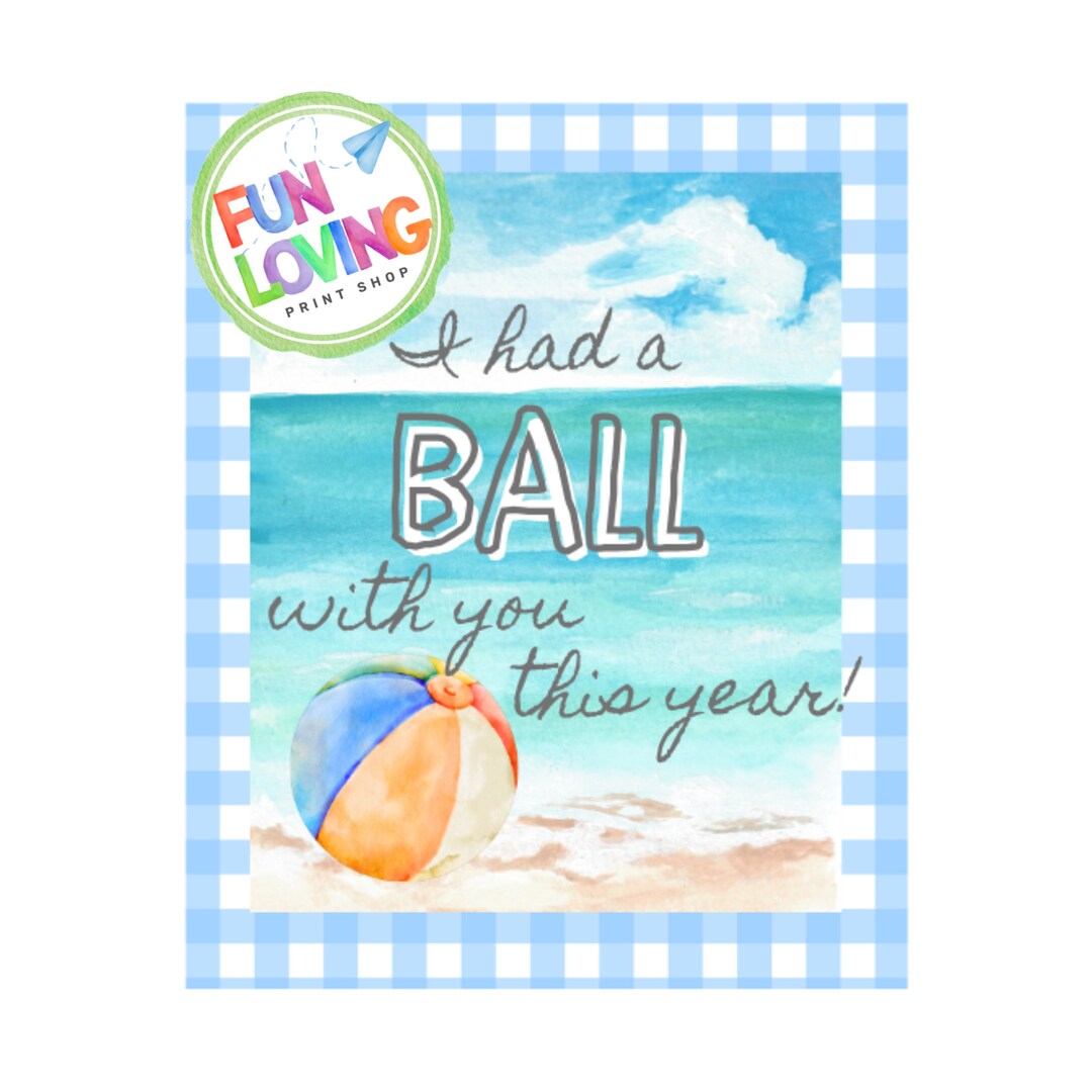 INSTANT DOWNLOAD**I Had a Ball With You! - Etsy