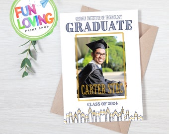 UGA Graduation Announcement, Graduation Party, Graduation Invitation ...