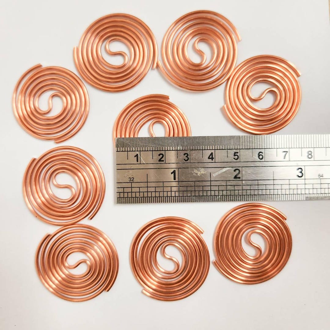 8 Pieces of 3cm Copper Coil for All Orgone or Handmade Projects. Sacred ...