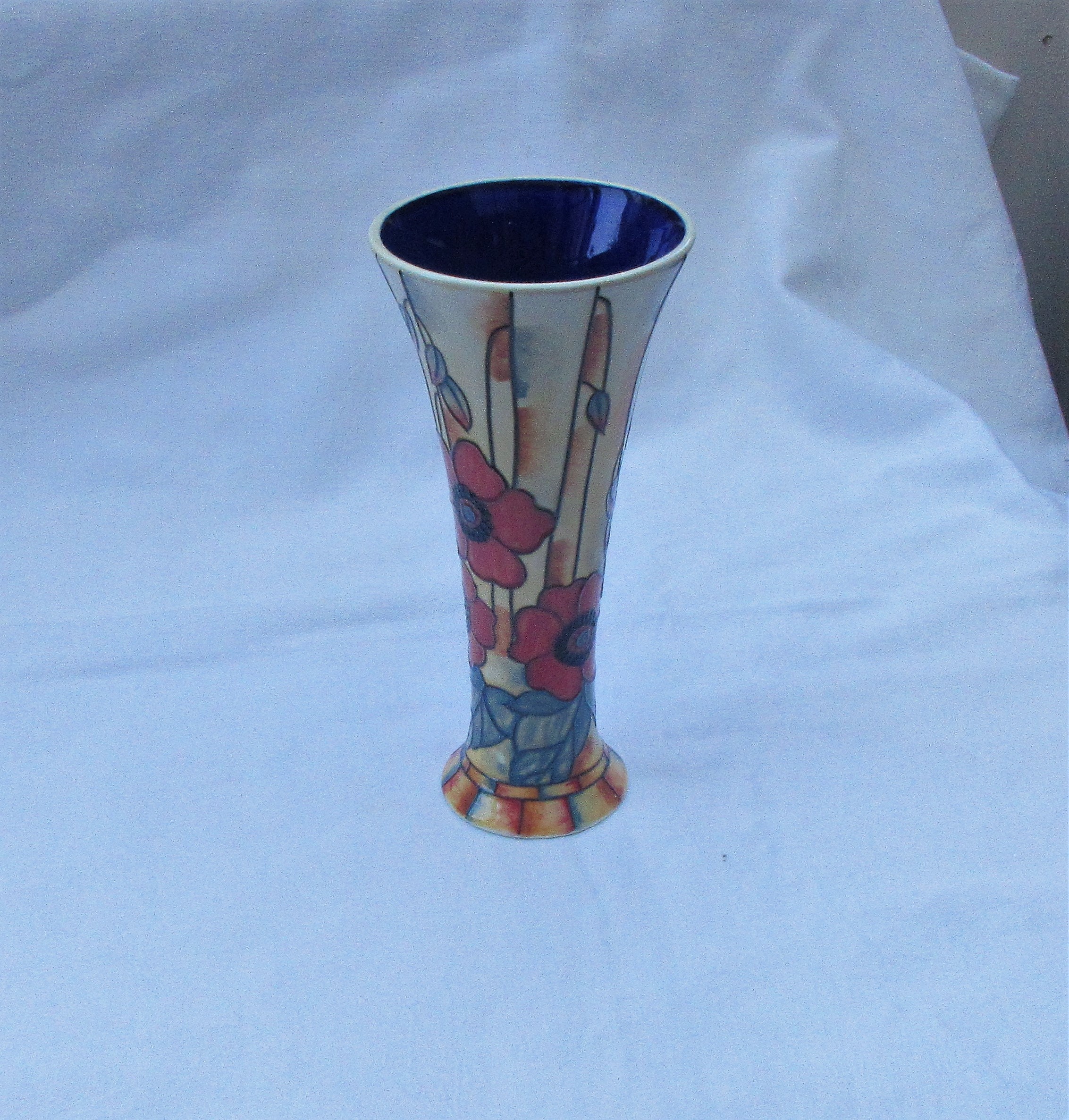 Old Tupton Ware Vase - Yellow Poppy - Original Box - Etsy UK