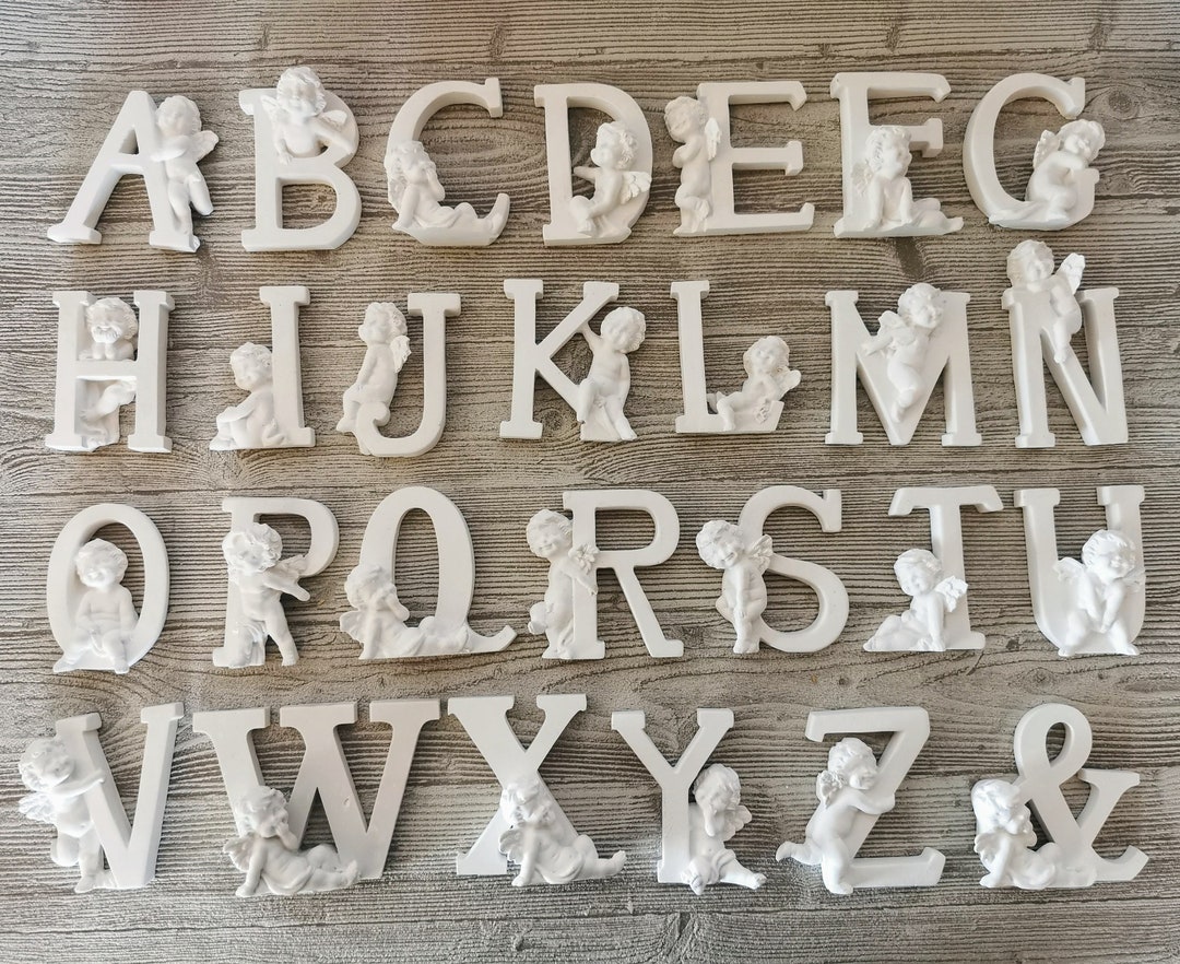Angel Letters / Letters With Angels - Etsy