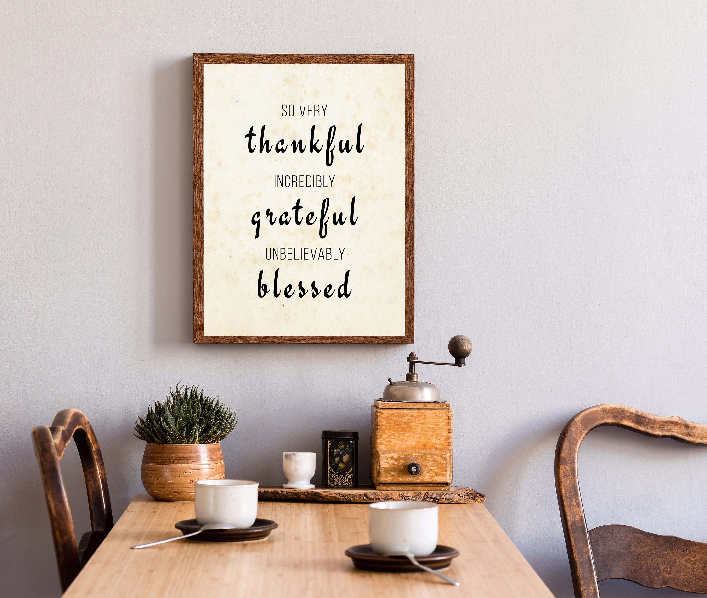 So sehr dankbar unglaublich dankbar unglaublich gesegnete - Etsy.de