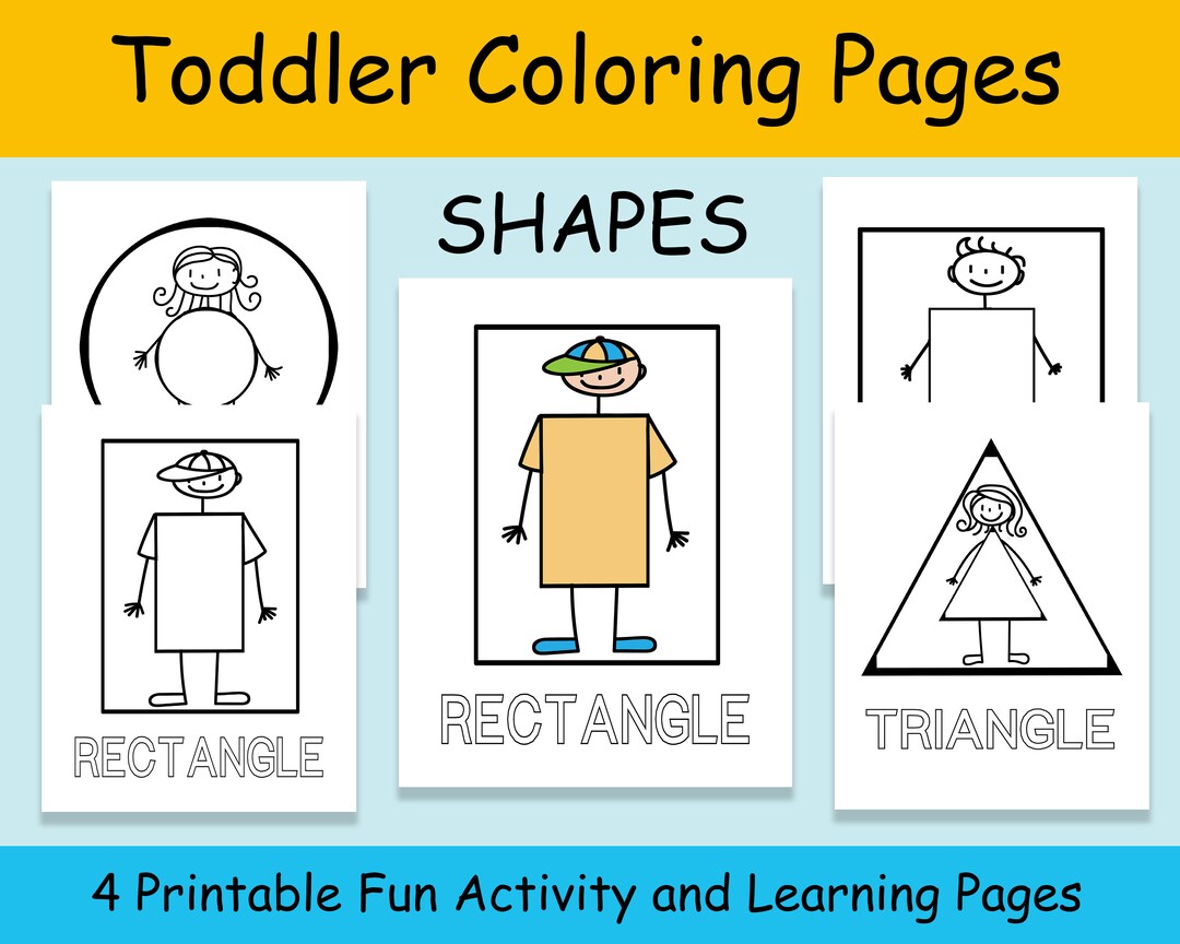 Toddler Coloring Pages, Indoor Activities for Toddlers, Printable Pages ...