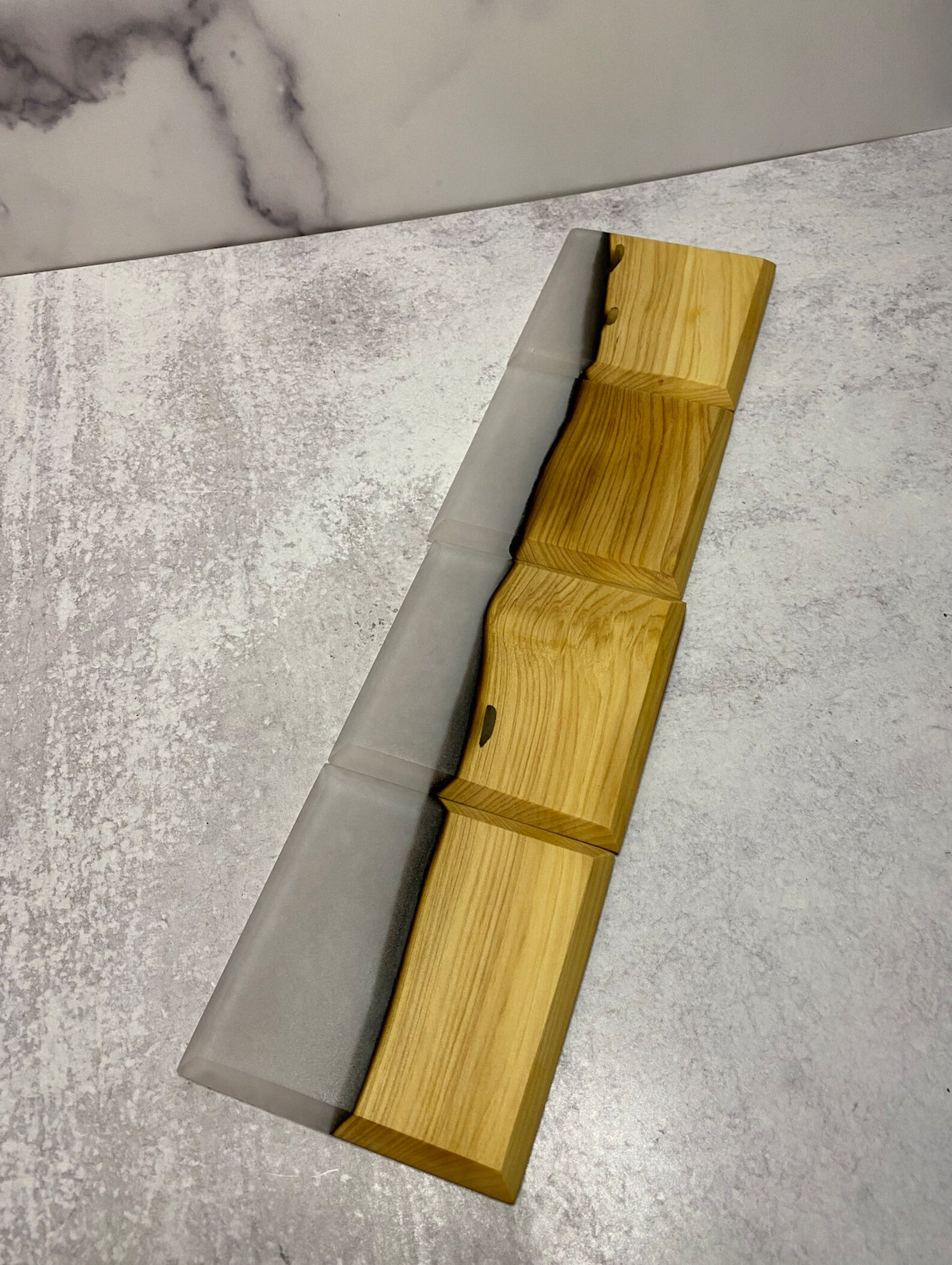 Honey Locust and Resin Coasters Wood and Resin Coasters | Etsy