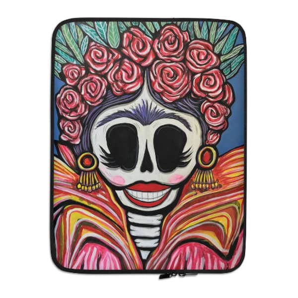 Skull Laptop Case - Etsy