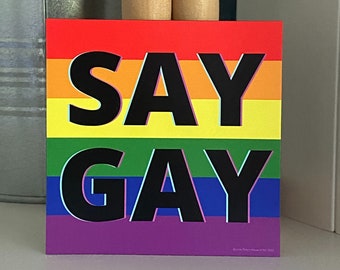 Gay Pride Magnet - Etsy