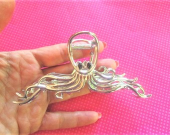 Octopus Hair Clip - Etsy