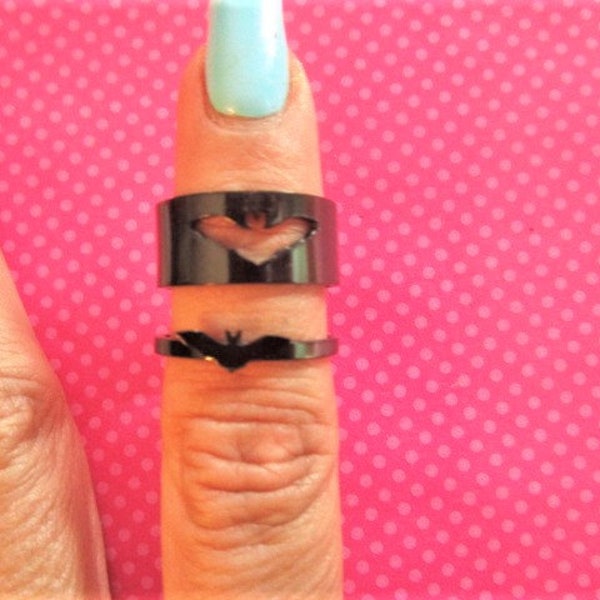 Bat Ring - Etsy