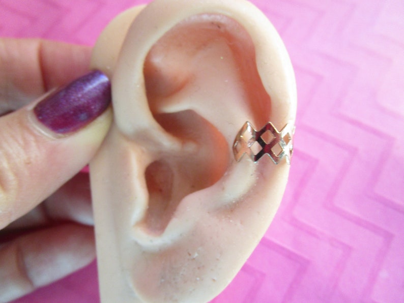 Spike Cutout Ear Cuff | Etsy