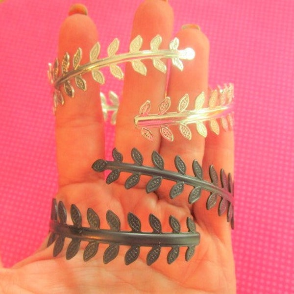 Leaf Arm Cuff - Etsy
