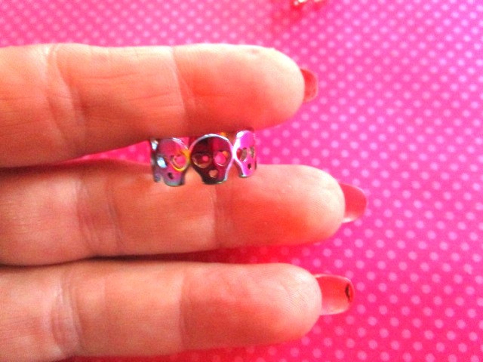 Skull Metal Toe Rings - Etsy