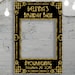 Great Gatsby Photo Booth Frame Gatsby Party Selfie Photo - Etsy