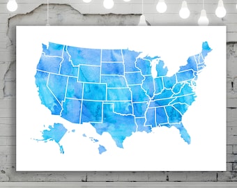 Light Blue Usa - Etsy