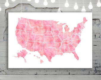 United States Map - Etsy