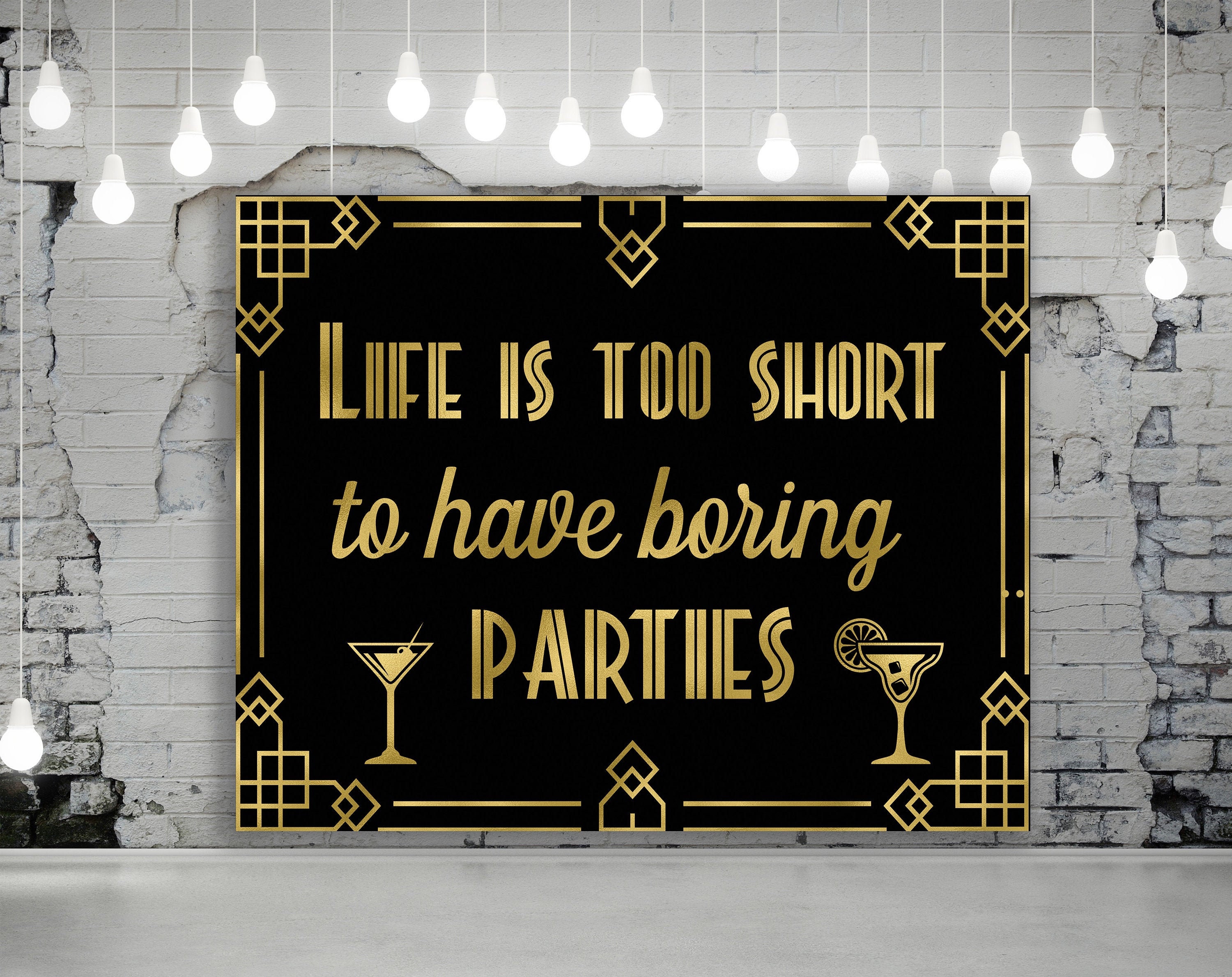 Boring Party Quotes