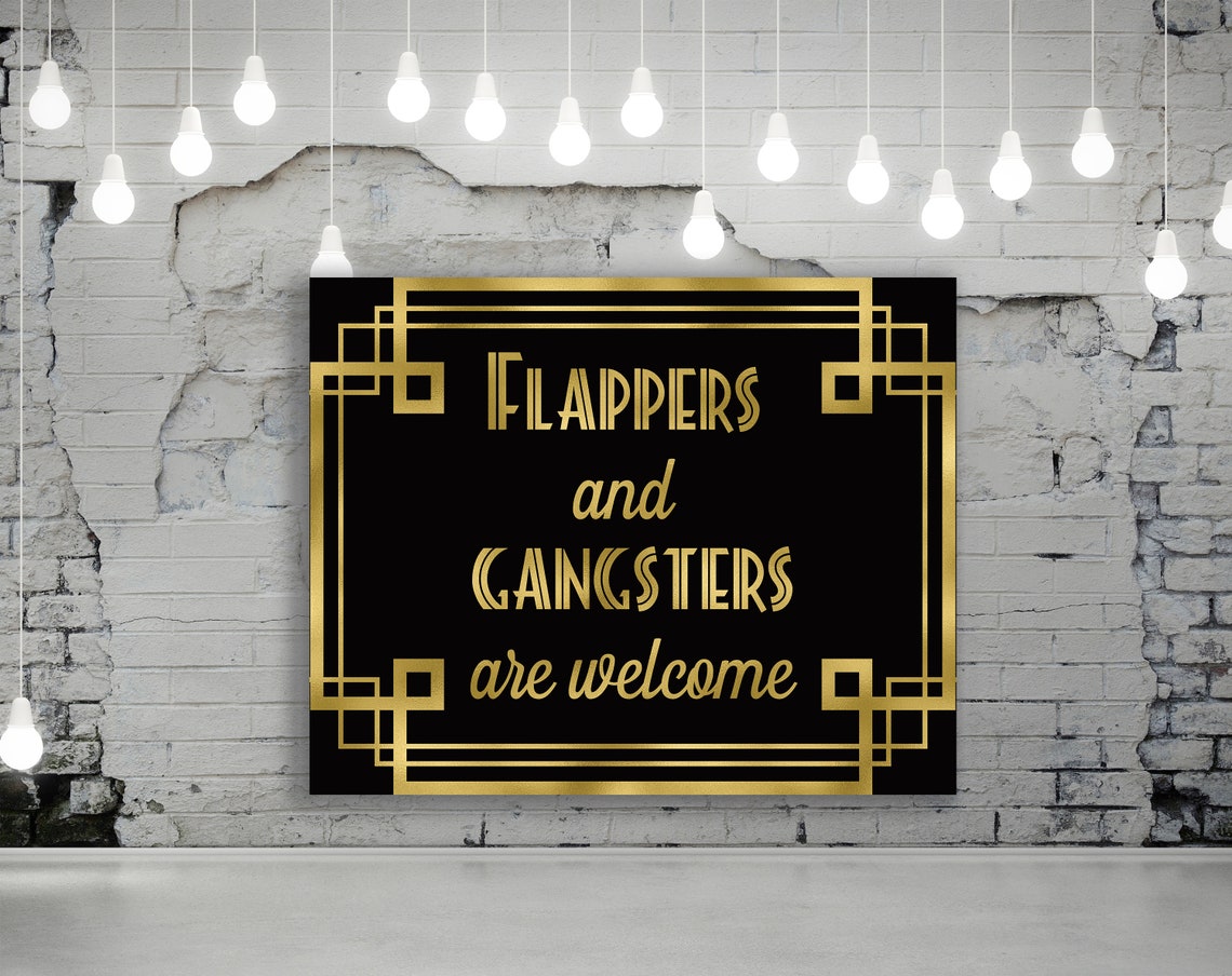 7 Great Gatsby Decorations Bundle Great Gatsby Great Gatsby - Etsy