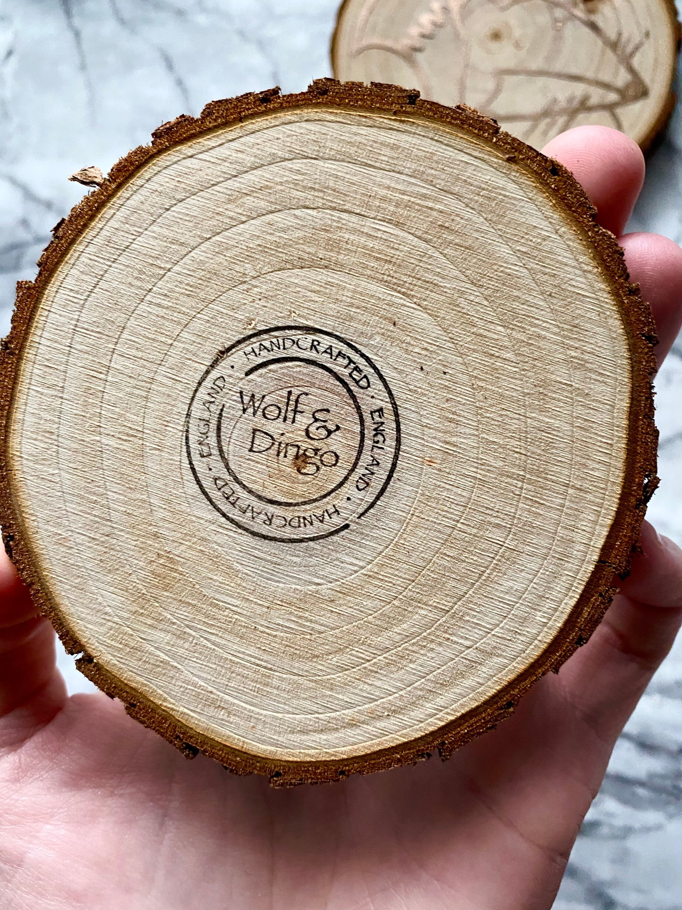 Natural Wooden Beach Coasters, Seaside Coasters, Coaster Gift Set ...