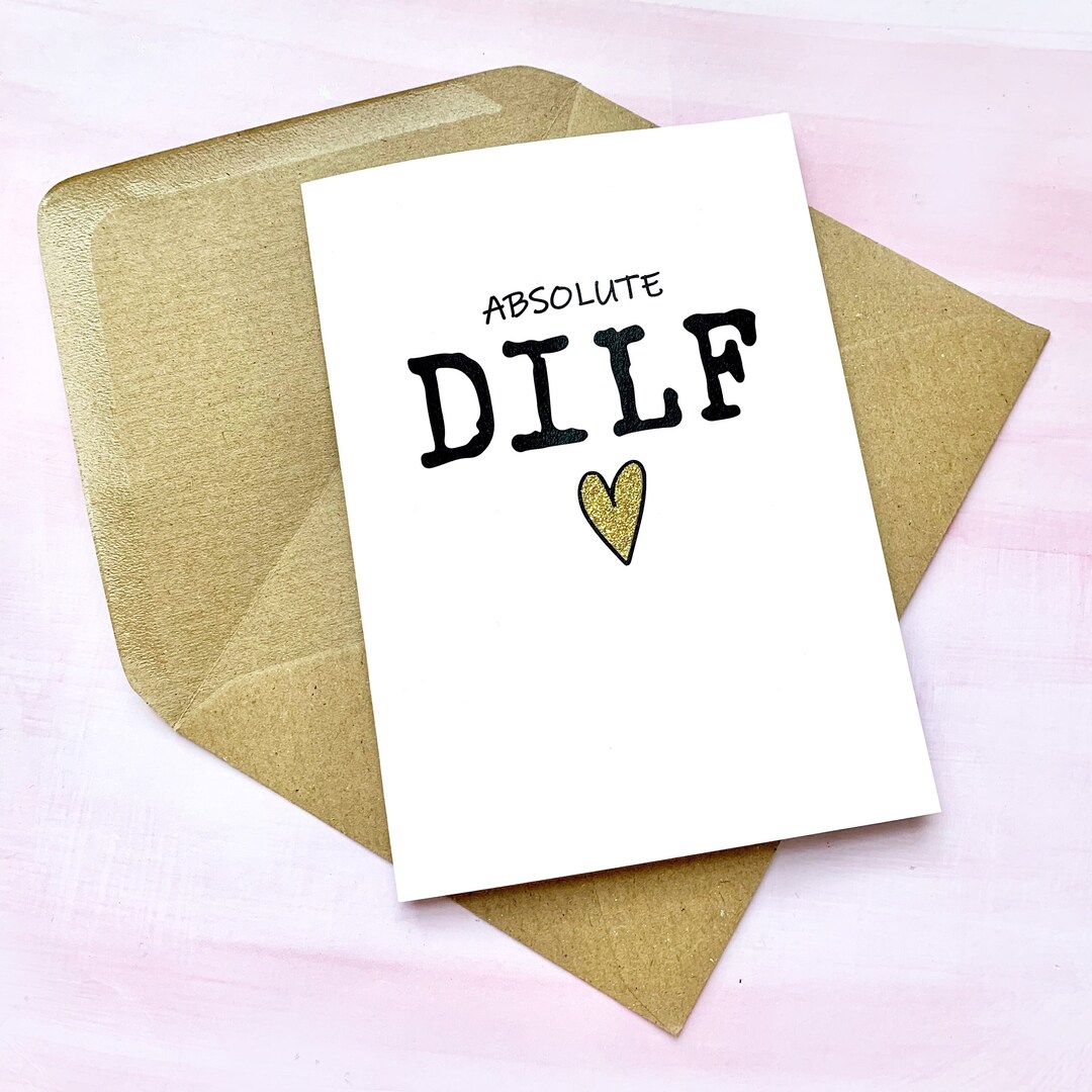 Absolute DILF Card Funny Fathers Day Card for Husband - Etsy UK
