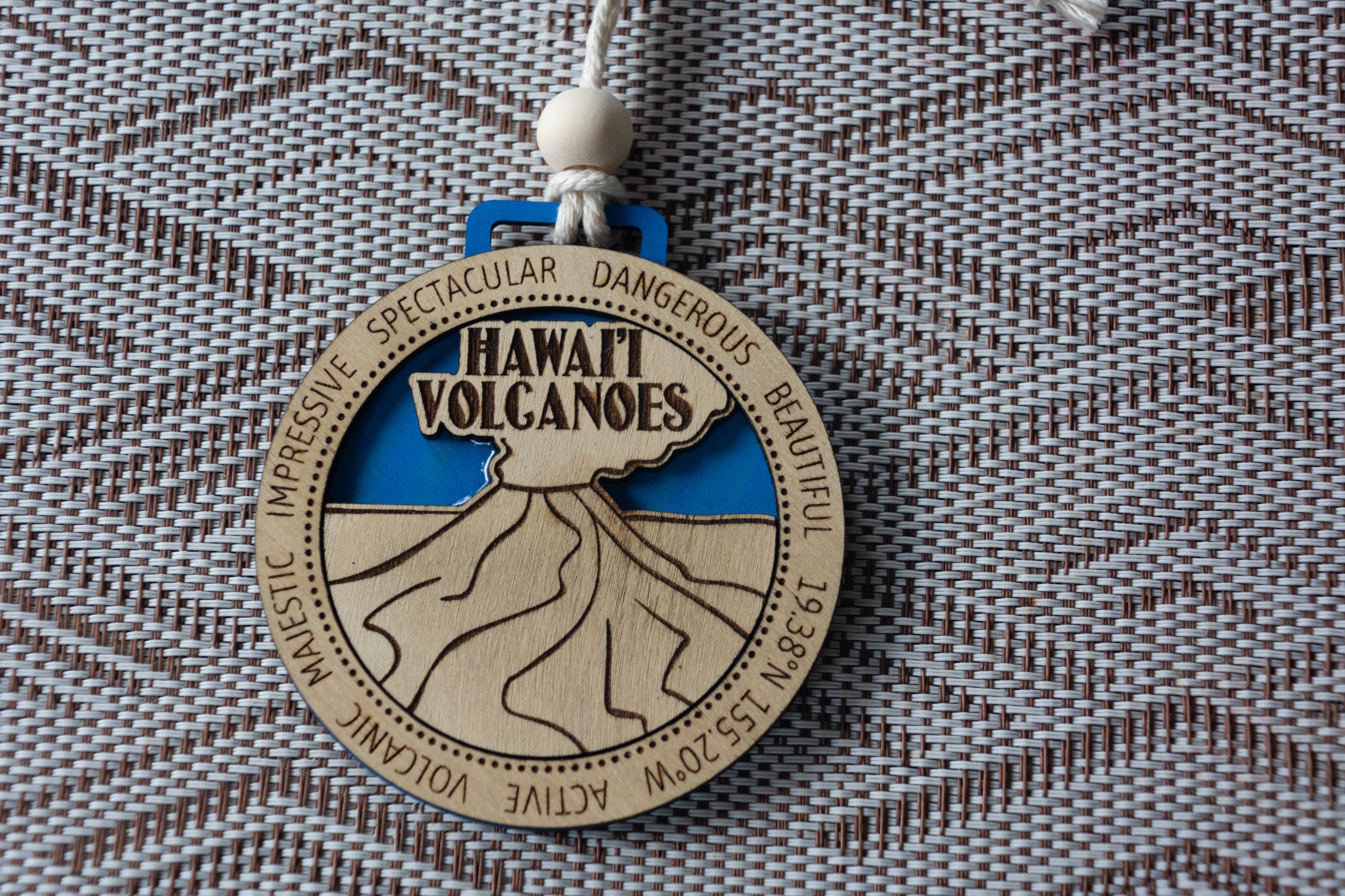 Ornament | HAWAII VOLCANOES National Park, Gift for Hikers / Family ...