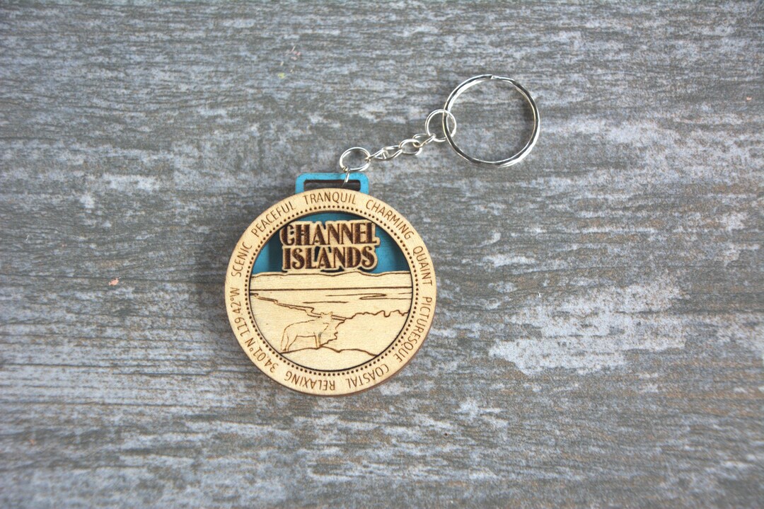 Keychain | Channel Islands NATIONAL PARK, Gift for Hikers / Family ...