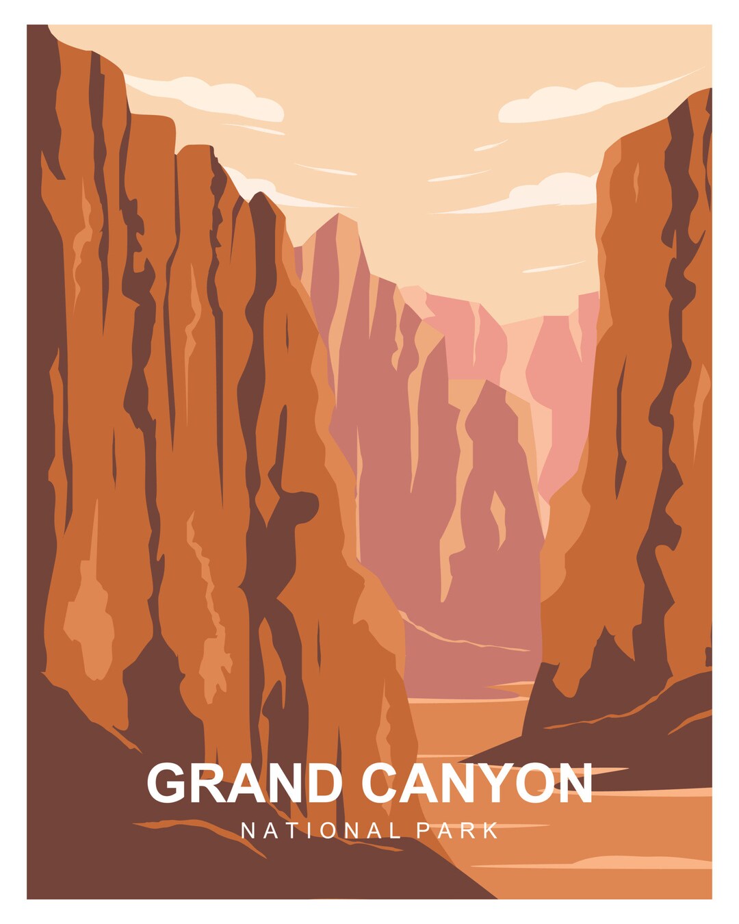 Sticker | GRAND CANYON, Grand Canyon National Park Decal, Waterproof ...