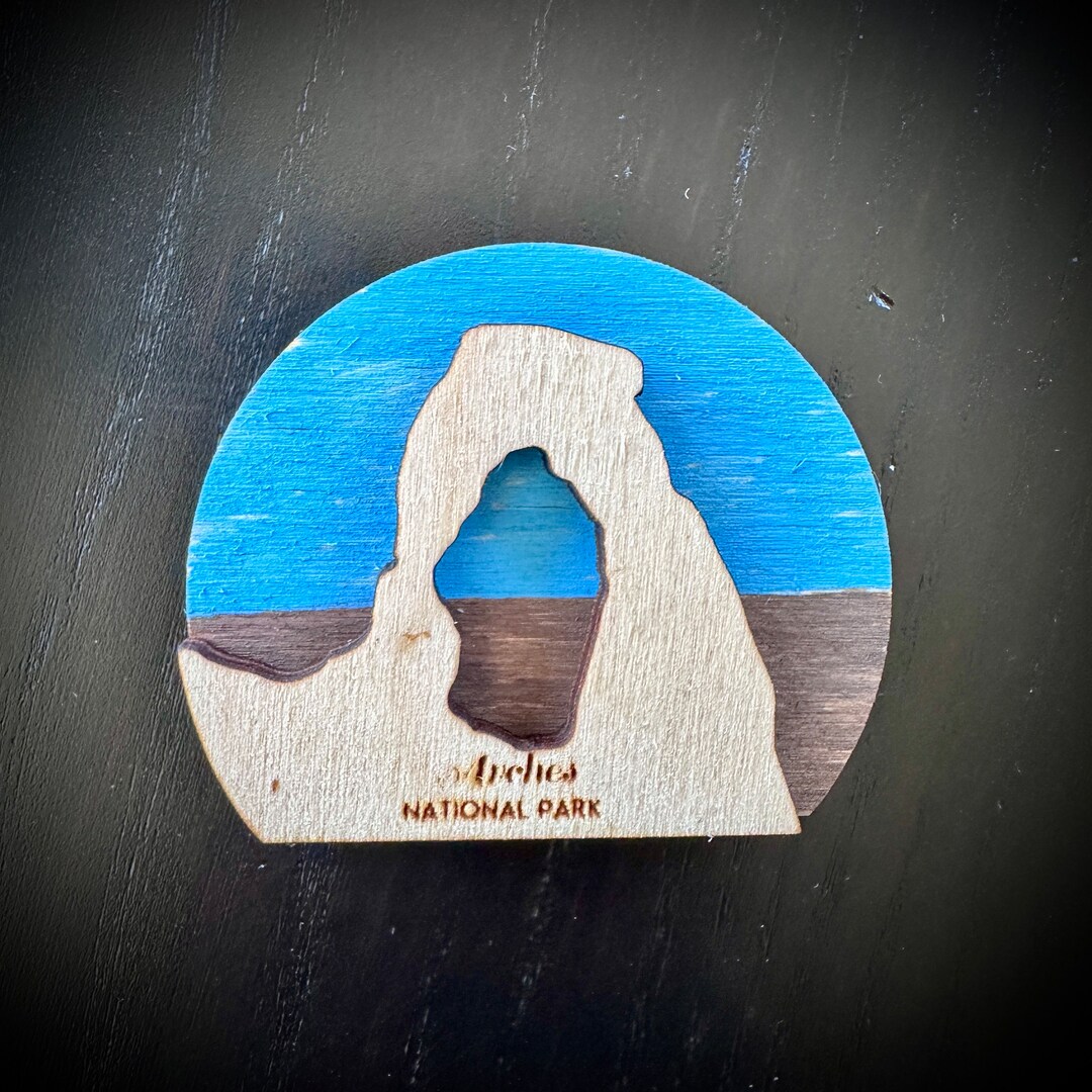 Magnet | ARCHES NATIONAL PARK, Gift for Hikers / Family / Camping ...