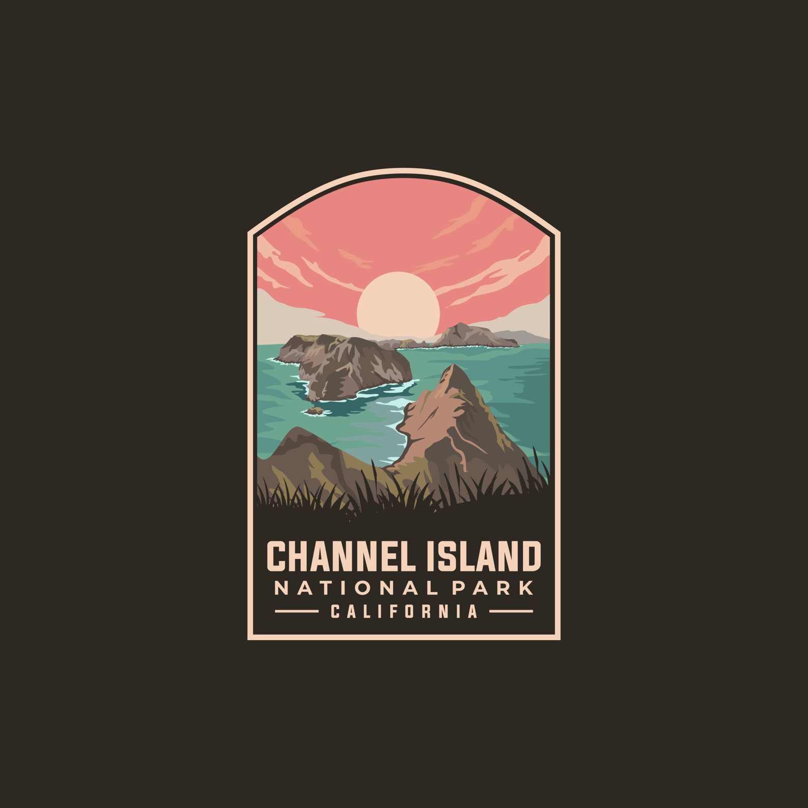 Sticker | CHANNEL ISLANDS, Channel Islands National Park Decal ...