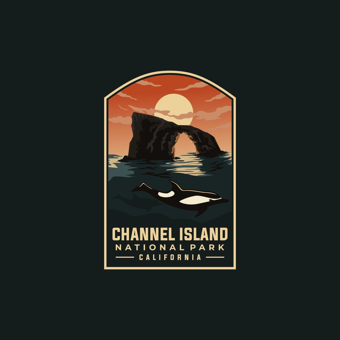 Sticker | CHANNEL ISLANDS, Channel Islands National Park Decal ...