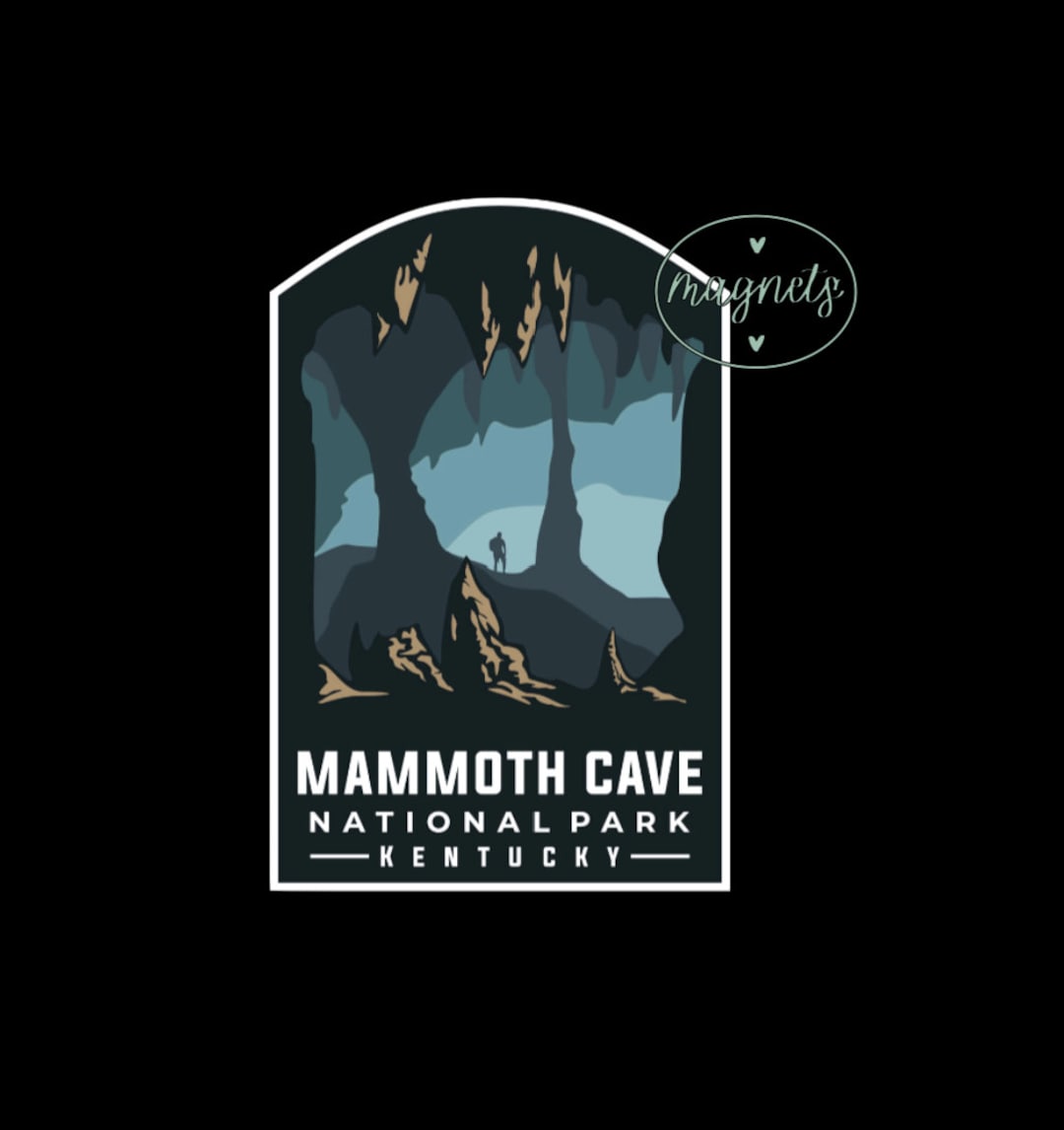 Magnet | Mammoth Cave National Park | Fridge Magnet | Kitchen Magnet ...