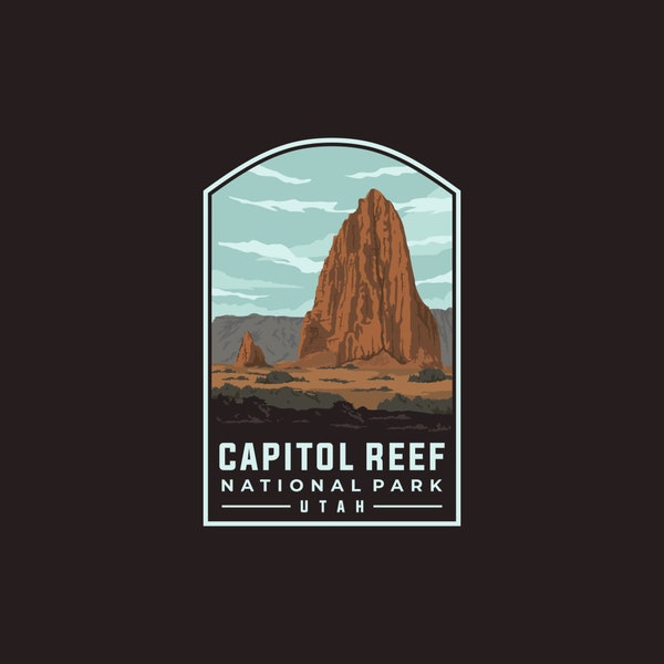 Capitol Reef Poster - Etsy