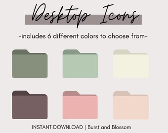 Green Folder Icons for Mac and Windows Desktop Icons, MacBook Icons ...