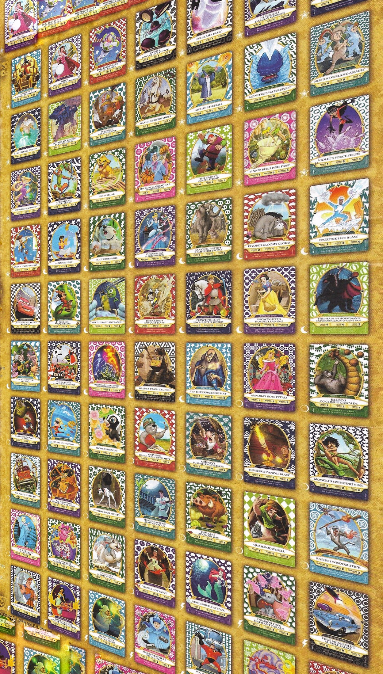 Sorcerers of the Magic Kingdom Card Tracker - Etsy