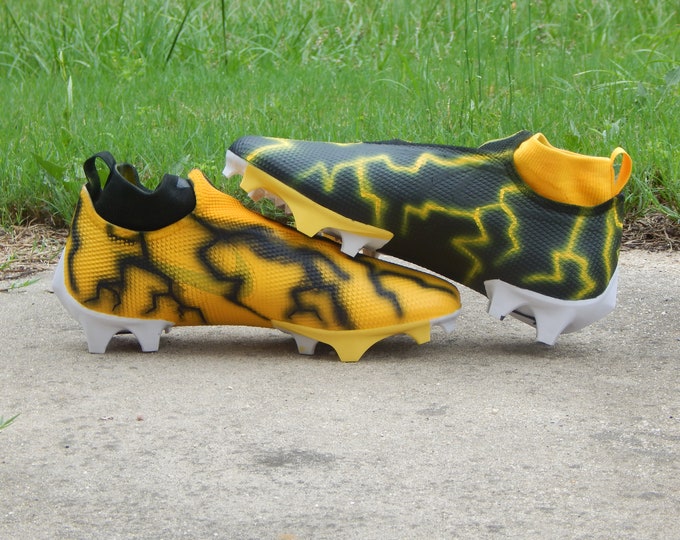 Lightning Custom Cleats - Etsy