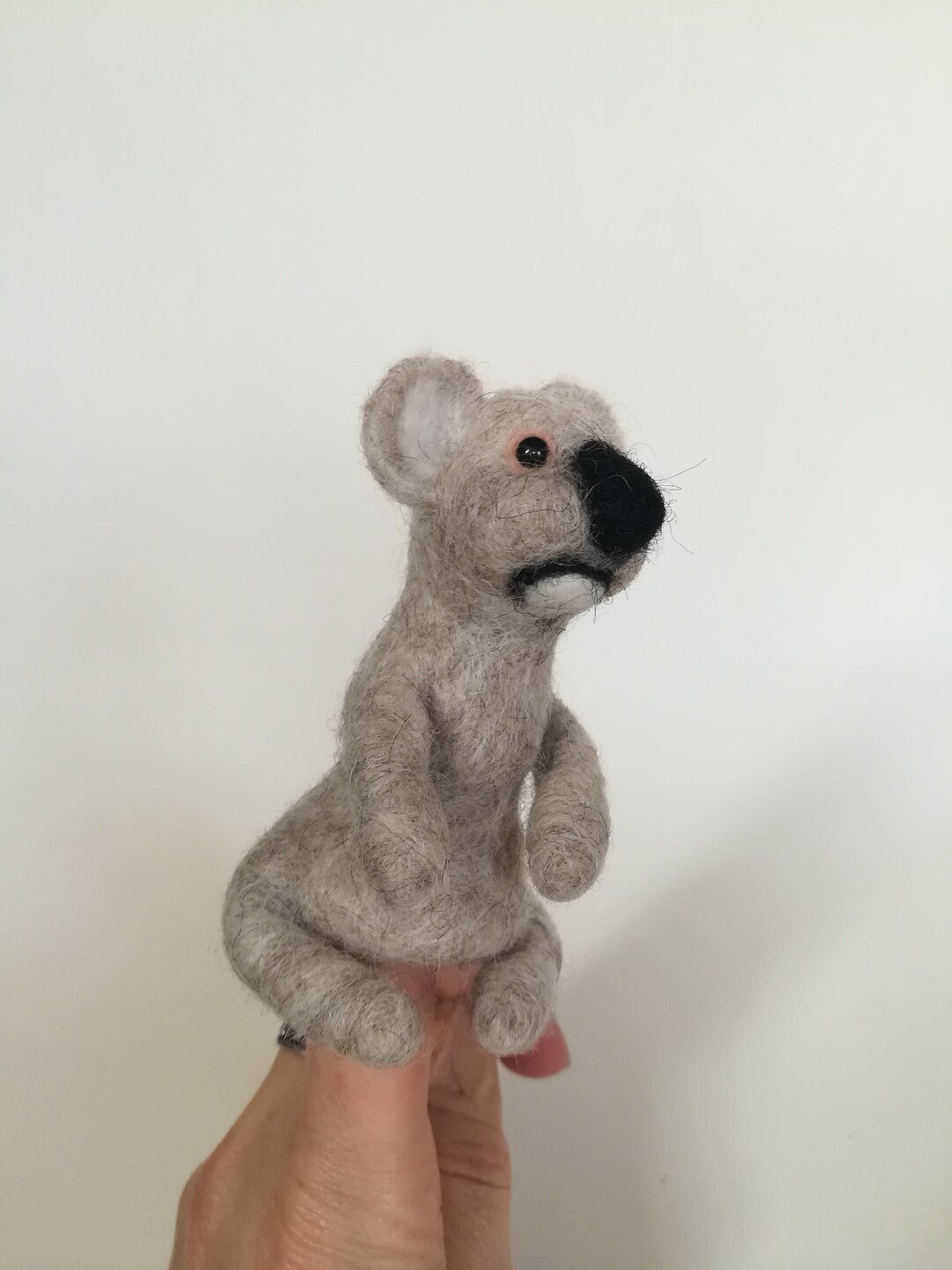 Finger Puppets Felted, Role Play, Children's Birthday, Gift for School ...