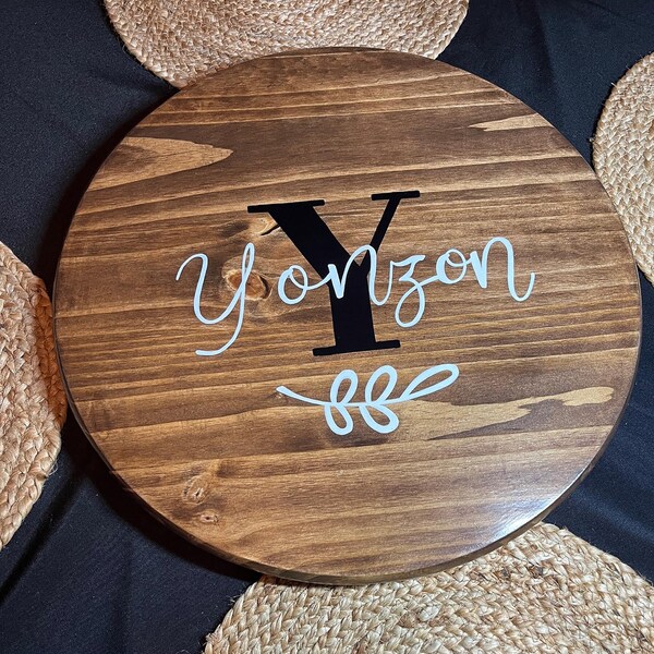 Custom Lazy Susan - Etsy
