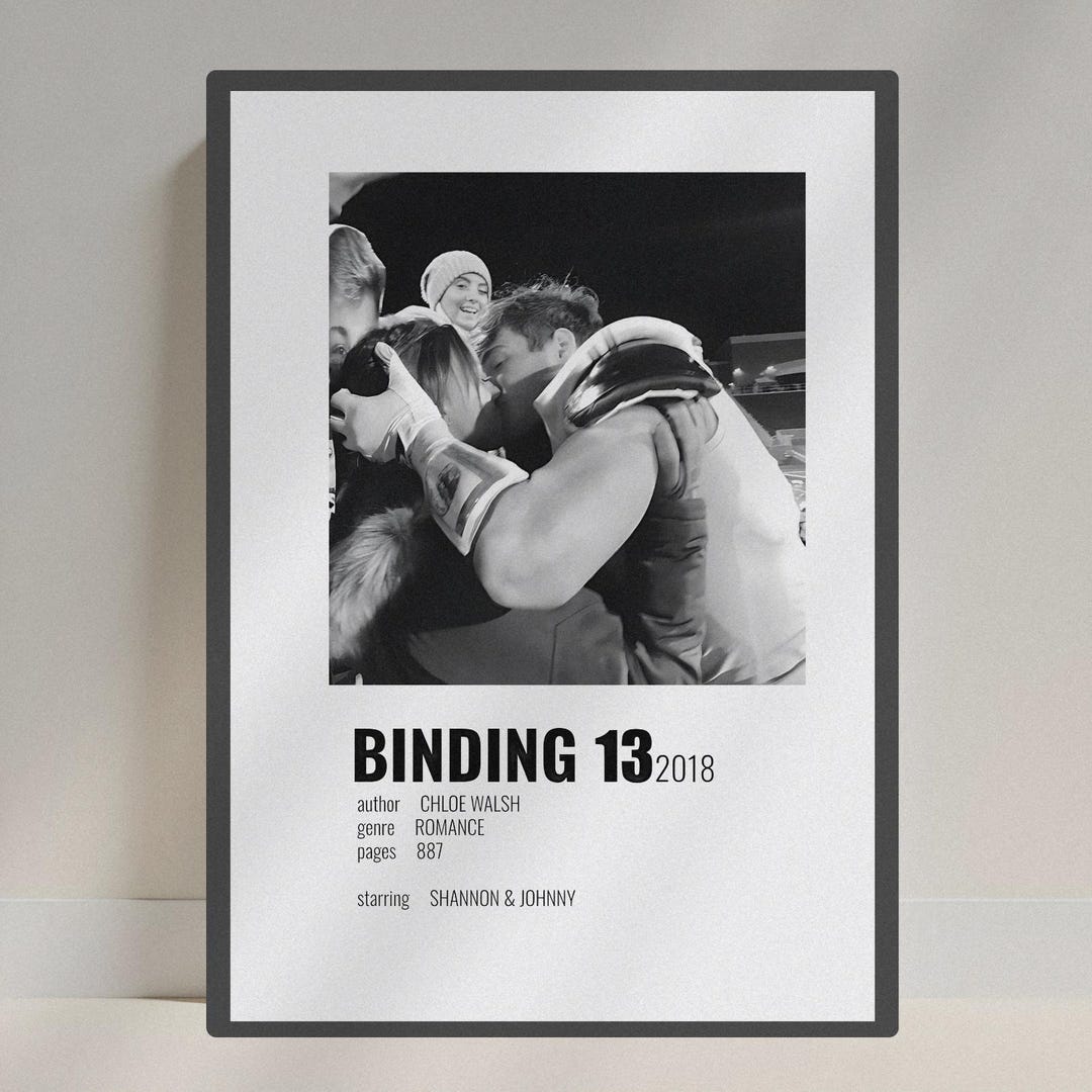 Binding 13 Johnny and Shannon Poster: Boys of Tommen Series Minimal ...