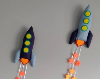 Rocket Ship Nursery | Etsy