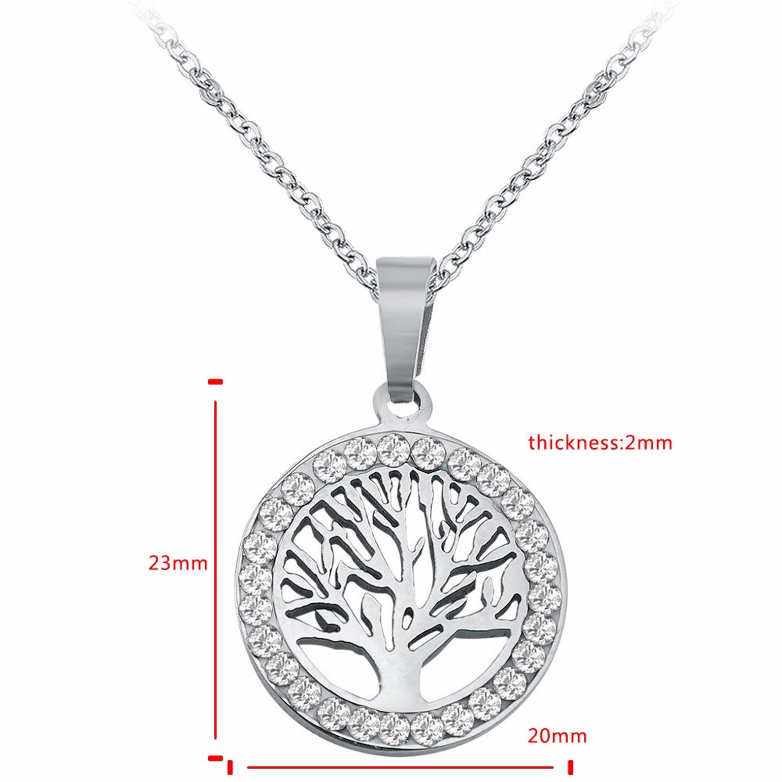 Tree of Life Gift Gold Family Tree Necklace Gift for Mom | Etsy