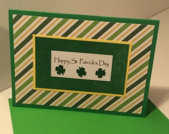 Shamrock Card | Etsy